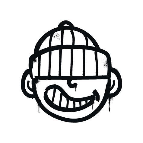 Grafitti Face Character 41168365 Vector Art At Vecteezy