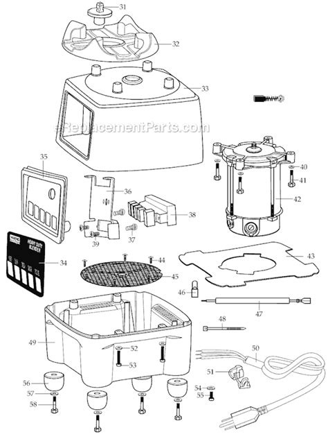 Waring Cb15m Blender Oem Replacement Parts From
