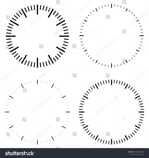 Analog Clock No Hands Over 44 Royalty Free Licensable Stock Vectors And Vector Art Shutterstock