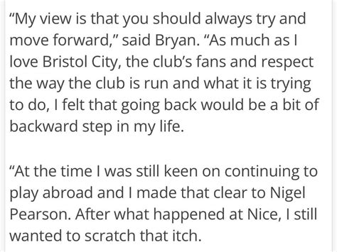 Joe Bryan Ex City Players Managers And Staff One Team In Bristol Bristol City Forum