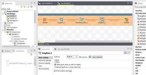 Talend And Stored Procedures Using Ssas 2008