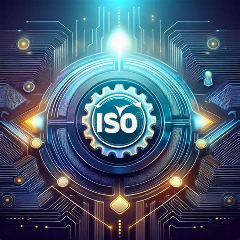 ISO Standards Ensuring Quality Control And Assurance AI Content Generation Stock Illustration