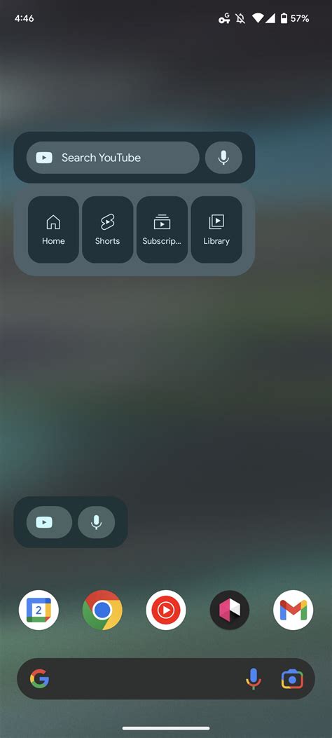 youtube for android rolling out material you homescreen widgets