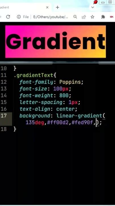 How to Create Gradient Text Animation Effects using Html and CSS 2 - YouTube
