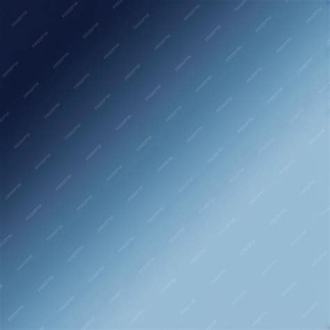 Gradient Blue Background With Smooth Transition Premium Ai Generated Image