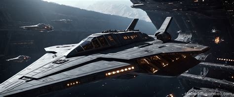 Imperial Class Space Destroyer Sci Fi Spacecraft Stable Diffusion Online
