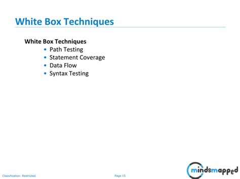 Test Case Design And Technique Ppt