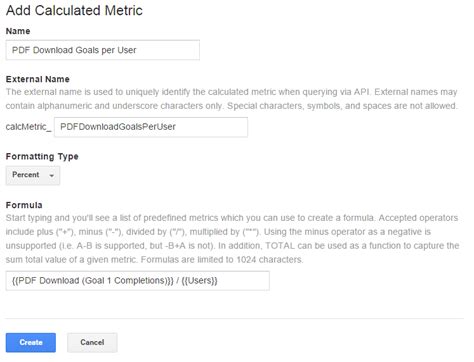 new calculated metrics in universal analytics bounteous