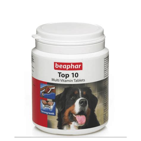 Beaphar Top 10 Multi Vitamin Tablets - 160 Tablets - Deccan Pet Store