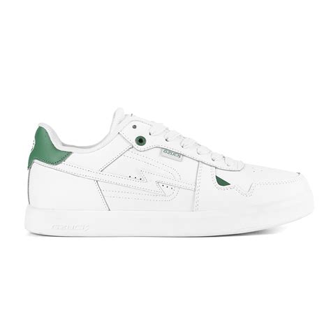 Zapatilla Action Leather Knox Cemt White Green Gzuck