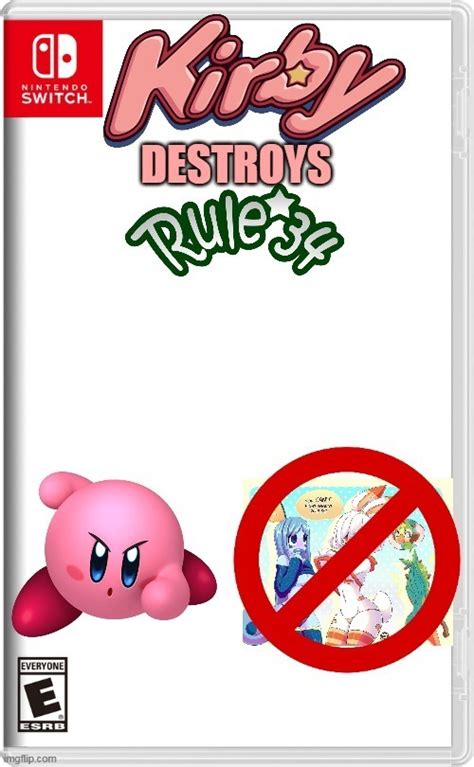 Kirby Destroys R34 Meme Subido Por Moonwalker2009 Memedroid