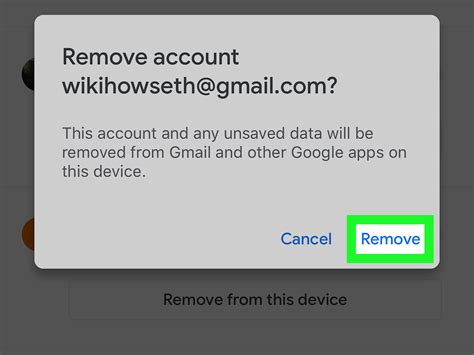 Easy Ways To Delete An Account From The Gmail App Steps