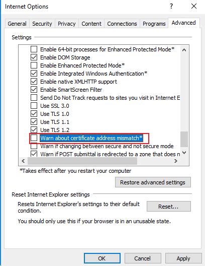 Content Blocked Because It Was Not Signed By A Valid Security Certificate Microsoft Qanda