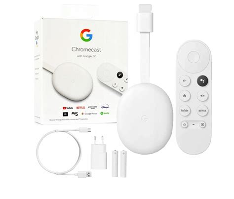 GOOGLE CHROMECAST 4 SMART TV HD POLSKA WTYCZKA - Sklep, Opinie, Cena w ...
