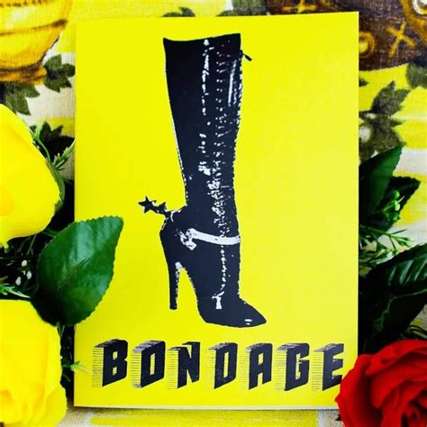 BONDAGE Blank Notebook Art Journal Impermdelects Exclusive Design Etsy