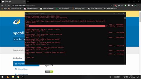 cannot download any song · issue 971 · spotdl spotify downloader · github