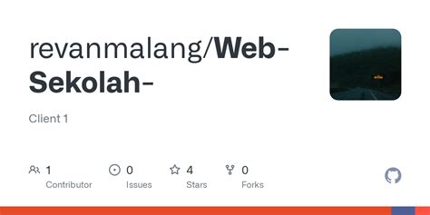 Github Revanmalangweb Sekolah Client 1