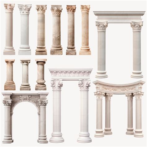 Premium Psd Classical Architectural Column Designs