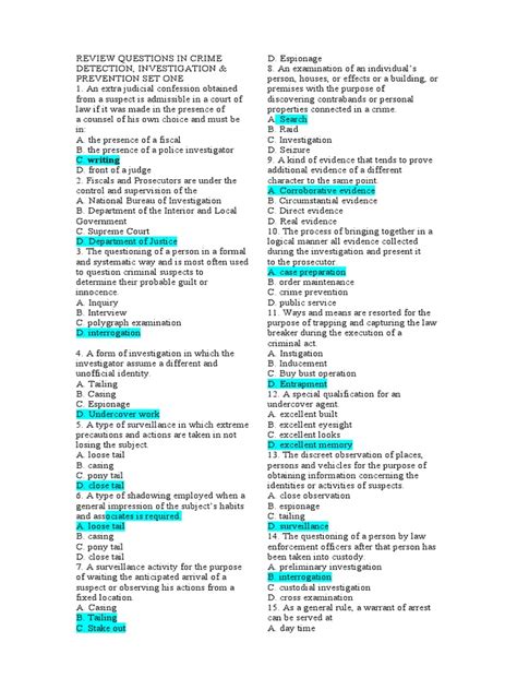 Review Questions Cdi Pdf