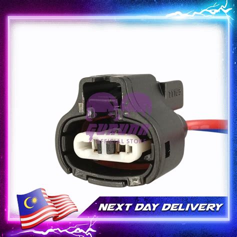 Toyota Ae101 4afe Intake Air Temperature Sensor Socket Connector Iat 2 Pin Made In Malaysia