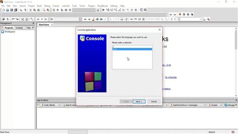 How To Create A Project In Code Blocks Youtube