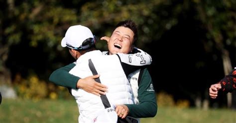 함정우가 끝냈다하나금융그룹 Kpga 구단 리그 2연패 달성