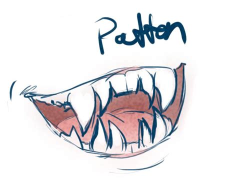 Tashi H Mouth Drawing Teeth Drawing Drawing Examples