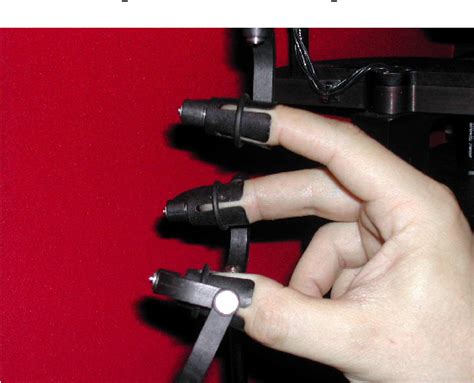 figure 3 from psychophysical size discrimination using multi fingered