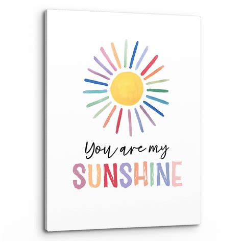 You Are My Sunshine Wall Art