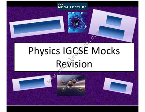 Igcse Physics Mock Revision Pdf Pdfcoffee Com