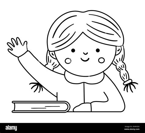 School Classroom Clipart Black And White