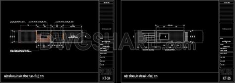 The CAD Drawings For The Floor Tiling Of A Story Townhouse With Dimensions Of Meters