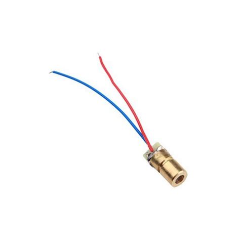 laser diode 650nm 6mm 5v ardustore dk