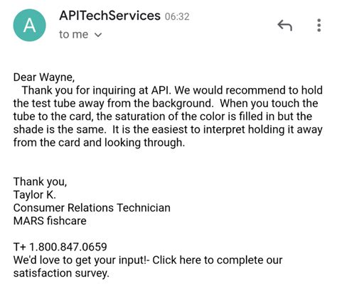 API Test Kit Color Determination An Answer From API Reef2Reef