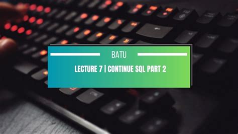 Lecture 7 Part 2 Youtube Lecture 7 Part 2 Youtube