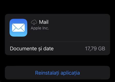 I Uninstalled The Mail App But Still Have 17 Gb Of Data And Documents How Do I Remove It R