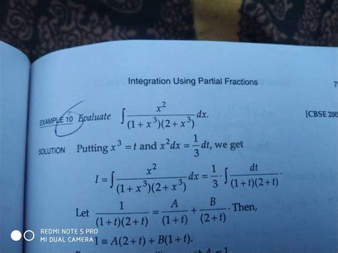 Integration Using Partial Fractionsxample 10 Evaluate ∫1x32x3x2 Dx