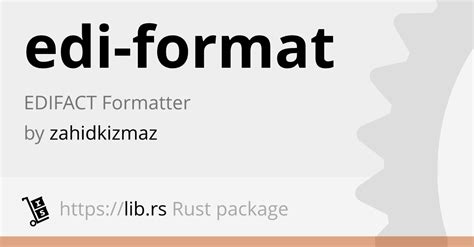 Edi Format — Rust Application Lib Rs