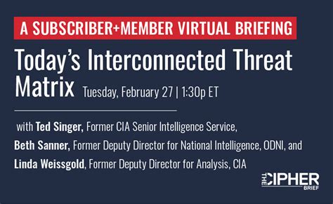 Todays Interconnected Threat Matrix The Cipher Brief