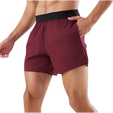 Ameiaea Mens Athletic Gym Shorts Athletic Workout Running Shorts With