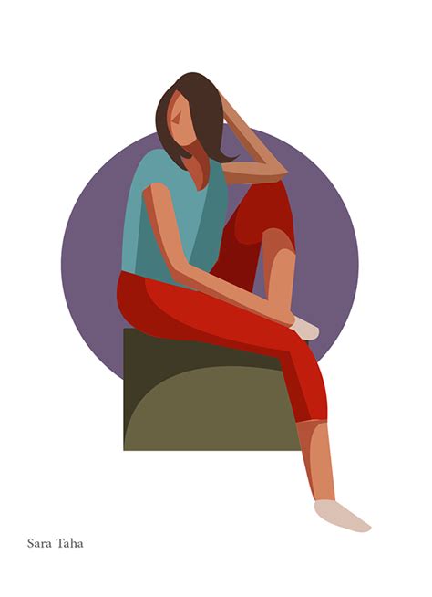 Flat Vector Illustration Characters On Behance