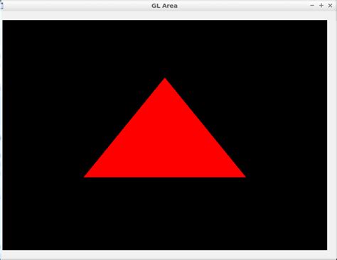 Opengl Gtk Glarea Widget In C Not Displaying Gl Commands Stack Overflow