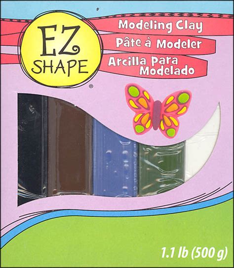 Ez Shape Modeling Clay Go Create Non Hardening Modeling Clay 13oz