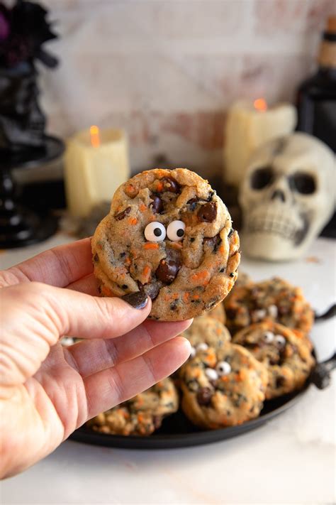 Easy Halloween Chocolate Chip Cookies Partylicious