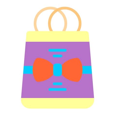 Premium Vector T Bag Icon Style
