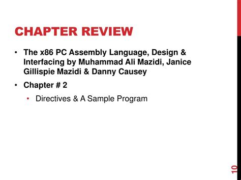 Ppt Computer Organization And Assembly Language Powerpoint Presentation Id 2287567