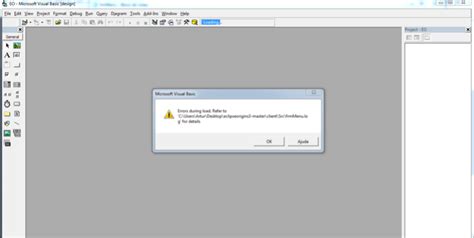 HELP Erro Ao Carregar Os Arquivos Frm No Cliente