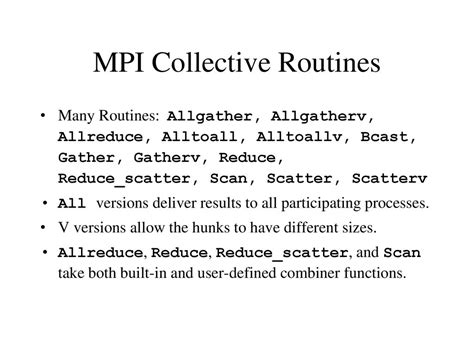 more on mpi nonblocking point to point routines deadlock ppt download