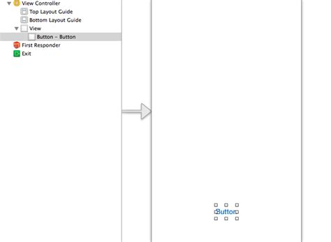 Objective C Xcode Why Cant I See This Object On The View Stack