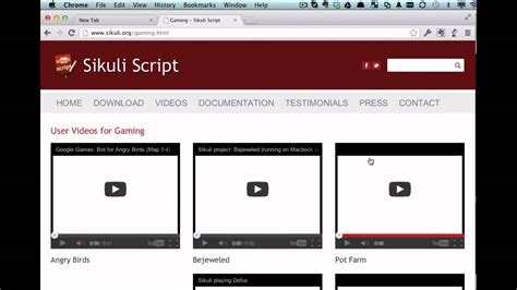 sikuli api speaker demo youtube